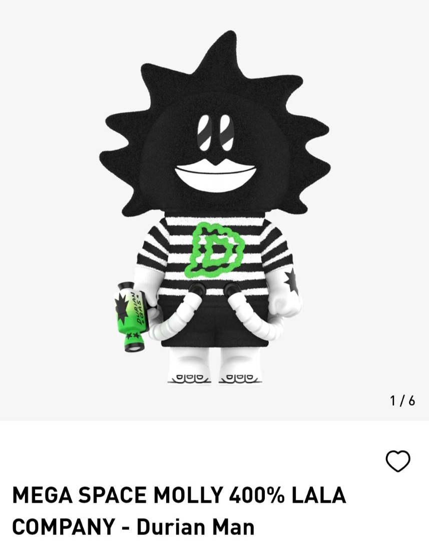Molly Mega Space Durian Man, Hobbies & Toys, Toys & Games on Carousell