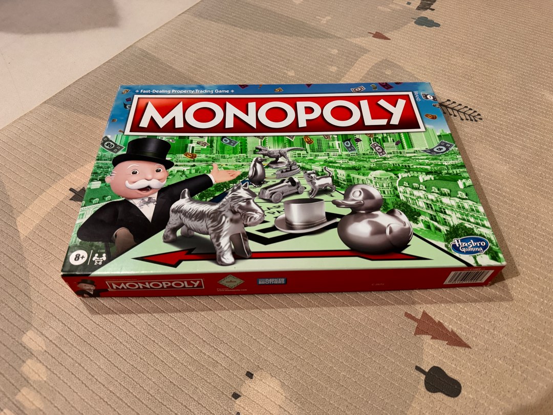 Monopoly Board Game - Classic Edition, Hobbies & Toys, Toys & Games on ...