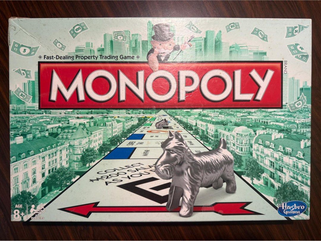 Monopoly Board Game - Hasbro, Hobbies & Toys, Toys & Games on Carousell