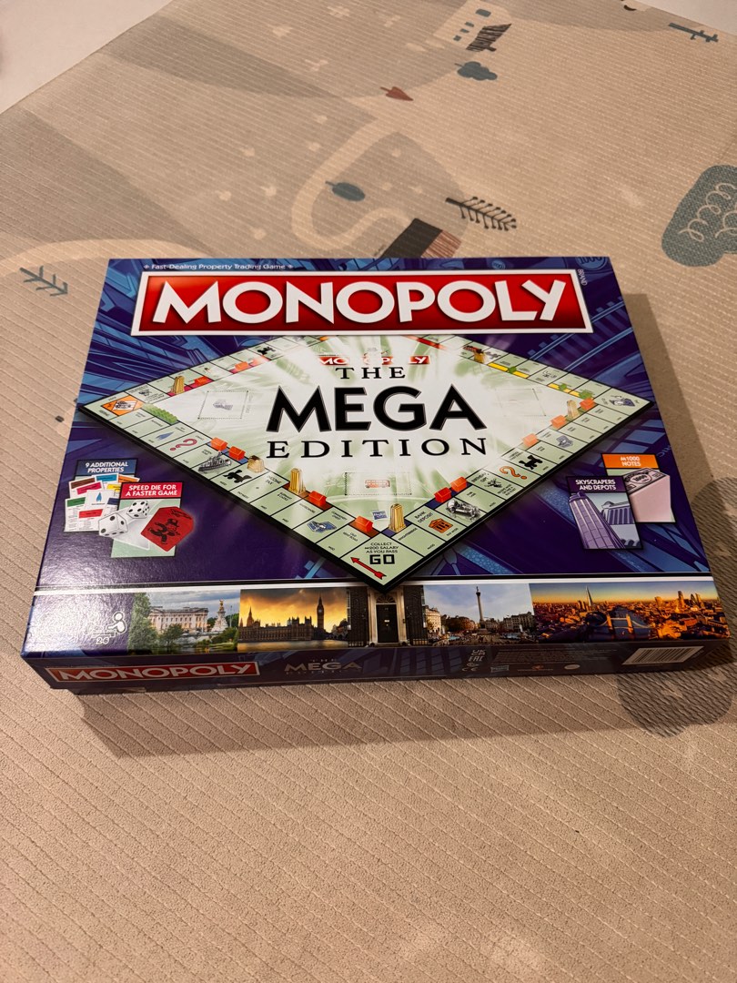 Monopoly The Mega Edition Board Game, Hobbies & Toys, Toys & Games on ...