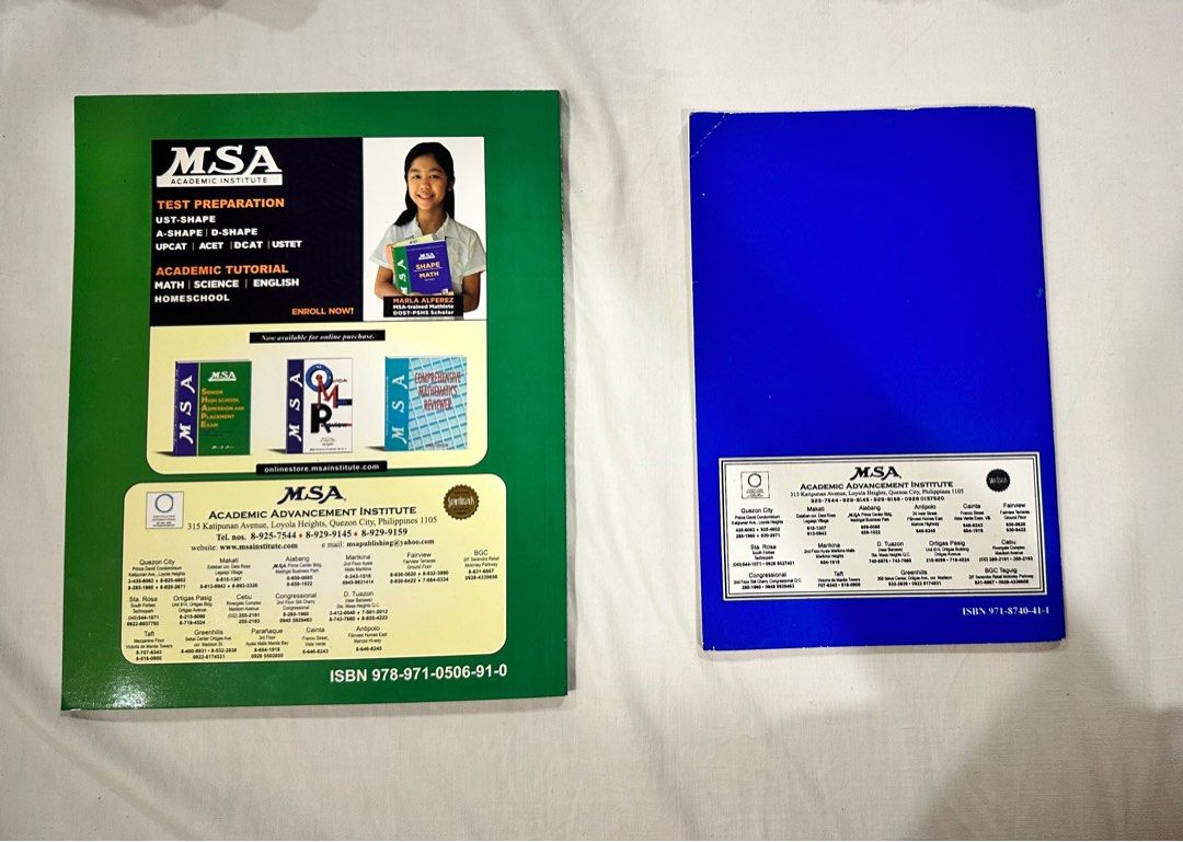 MSA Senior High Exam SHAPE Math Reviewer Bundle, Hobbies & Toys, Books ...