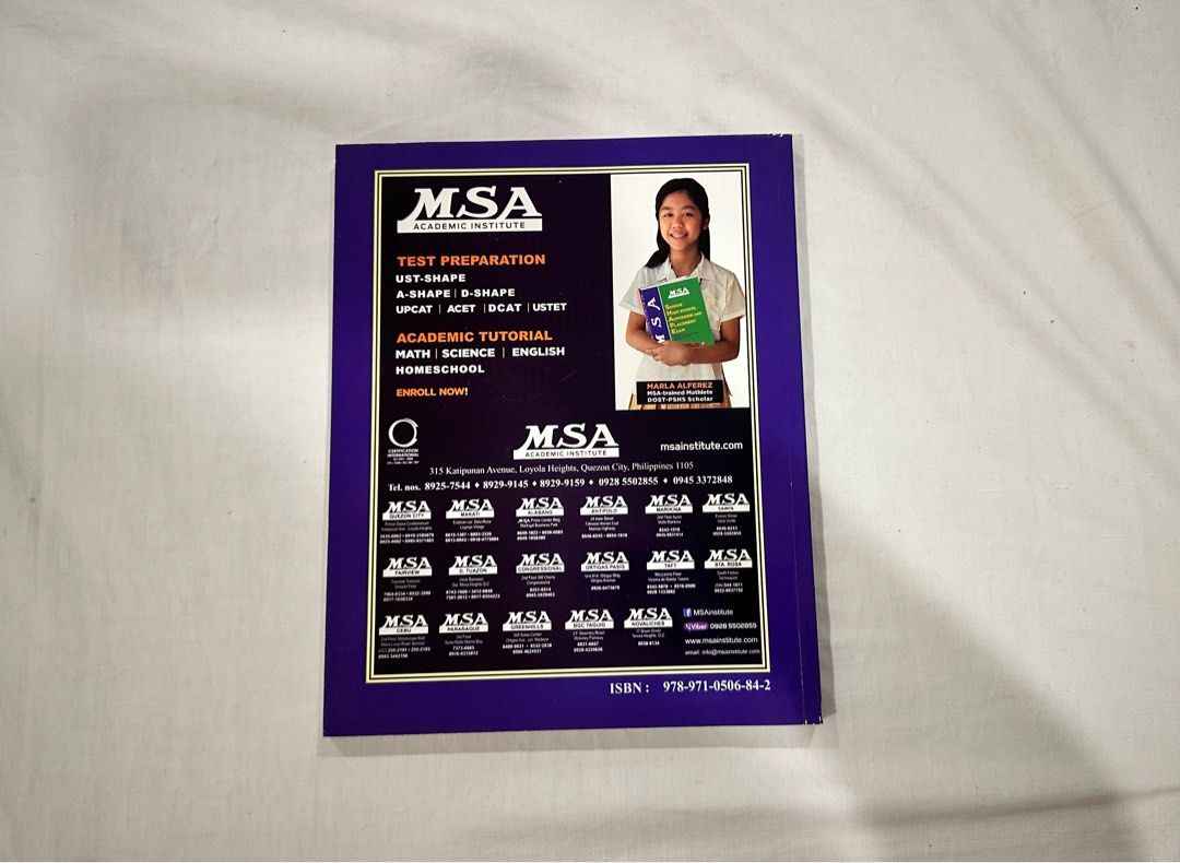 MSA Senior High School Admission and Placement Exam Reviewer, Hobbies ...