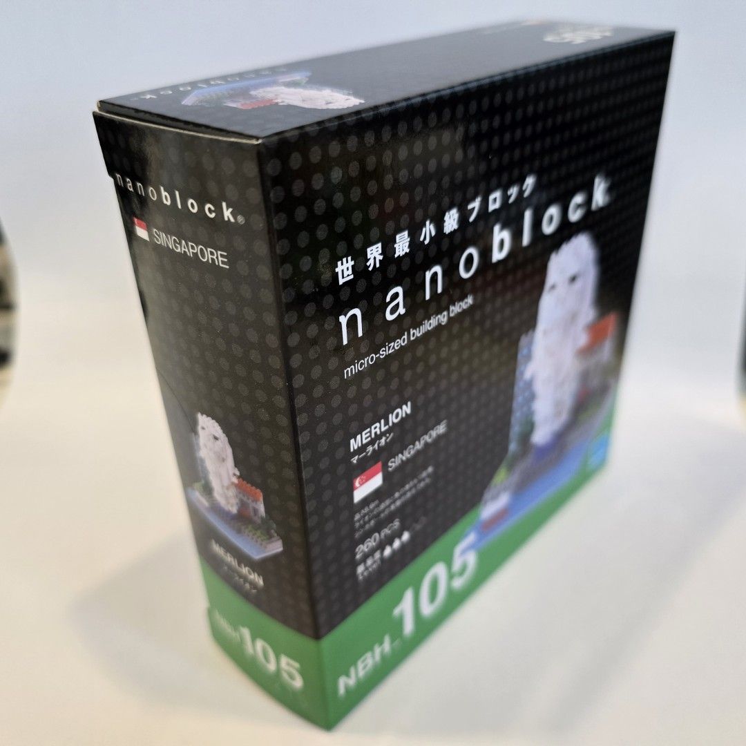Nanoblock Merlion Singapore NBH-105, Hobbies & Toys, Toys & Games on ...
