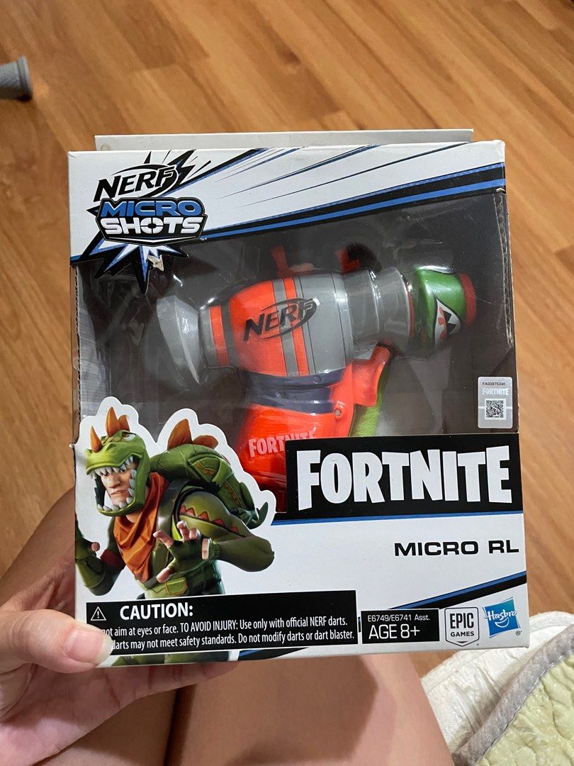 Nerf Fortnite Micro RL Blaster, Hobbies & Toys, Toys & Games on Carousell