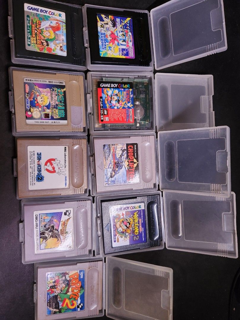 Nintendo gameBoy Color 卡帶 全部正版 歡迎任驗, 電子遊戲, 電子遊戲, Nintendo 任天堂 - Carousell