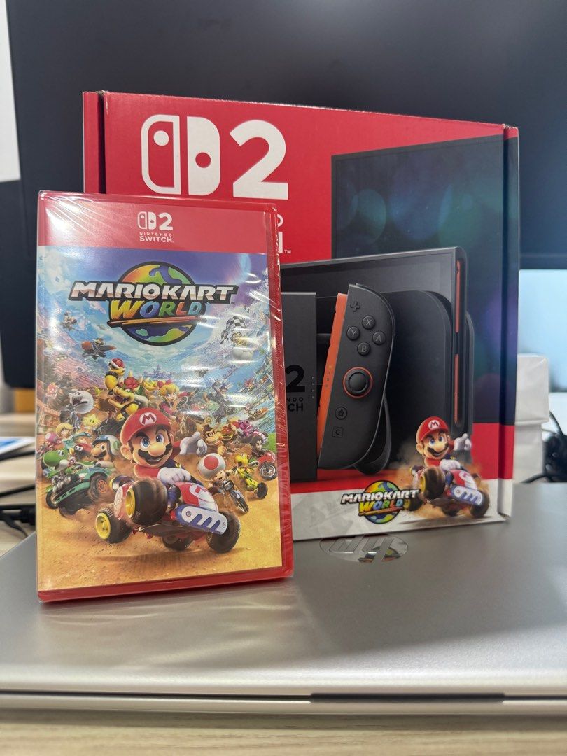 Nintendo Switch 2 + Mario Kart World - Brand New, Video Gaming, Video ...