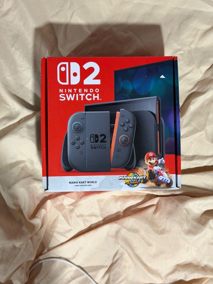 Nintendo Switch Mario Kart World Bundle, Video Gaming, Video Games ...