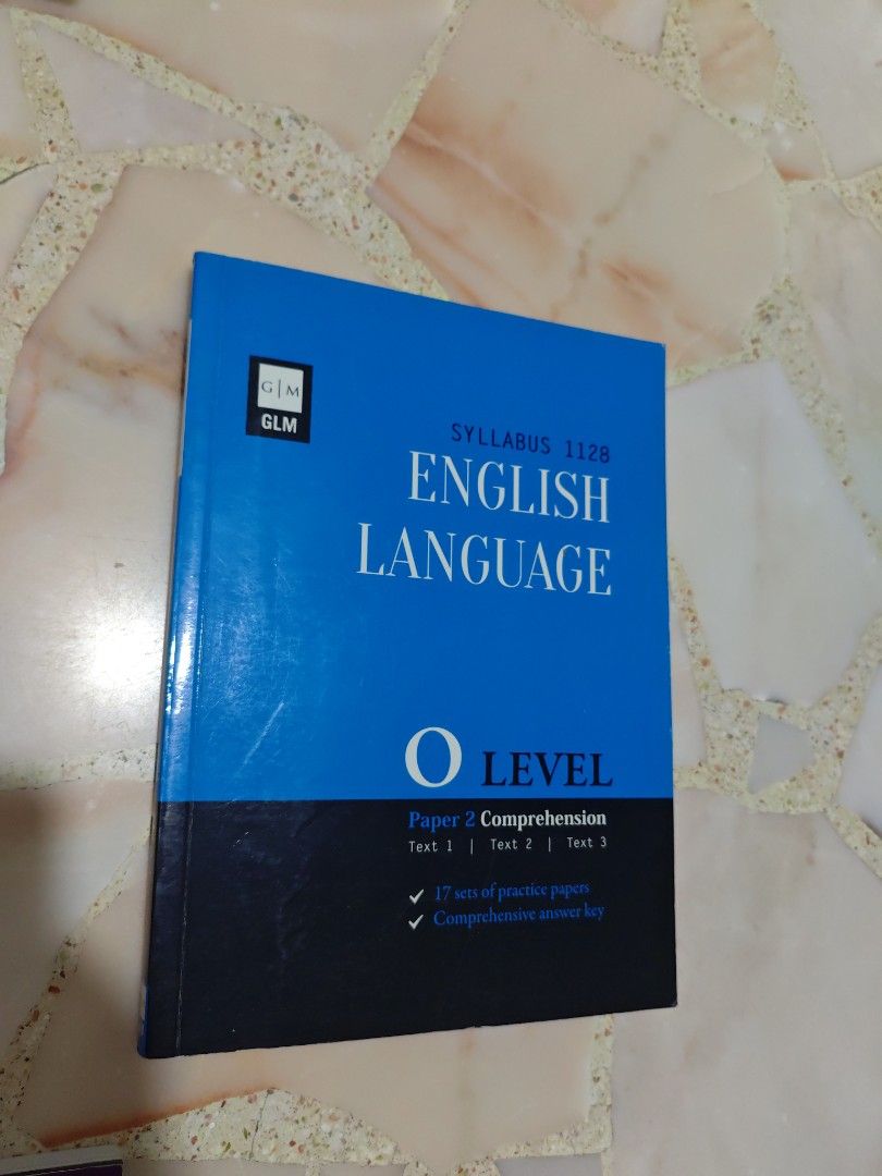 O Level English Language Textbook, Hobbies & Toys, Books & Magazines ...