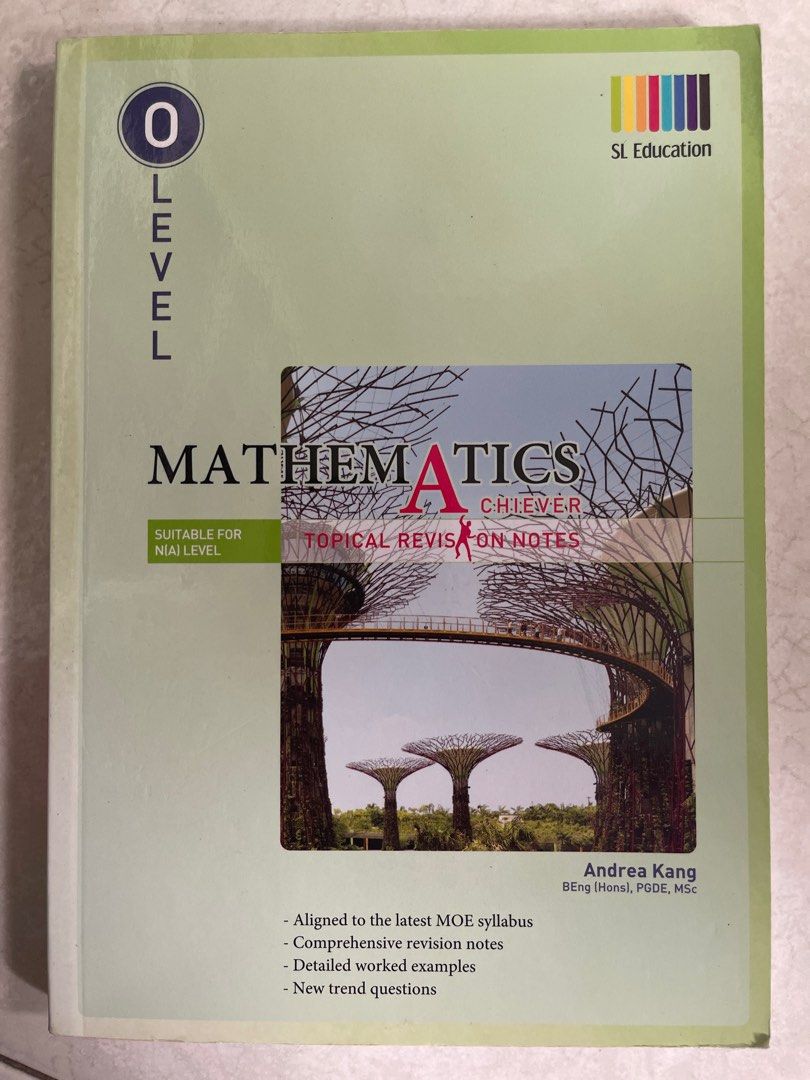 O Level Mathematics Achiever Topical Revision Notes, Hobbies & Toys ...