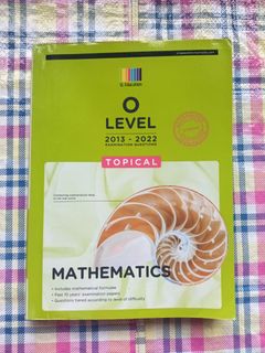 O Level Topical Add maths, Hobbies & Toys, Books & Magazines ...