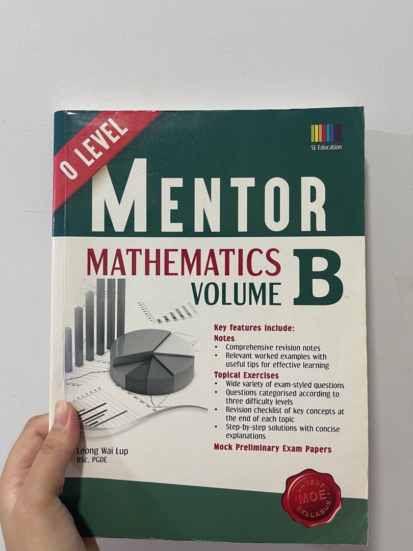 O Level Mentor Mathematics Volume B, Hobbies & Toys, Books & Magazines ...