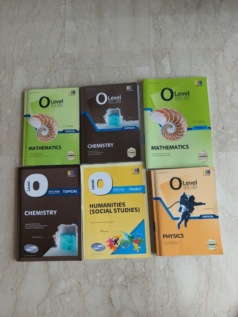 O Level Topical and Yearly Textbooks, Hobbies & Toys, Books & Magazines ...