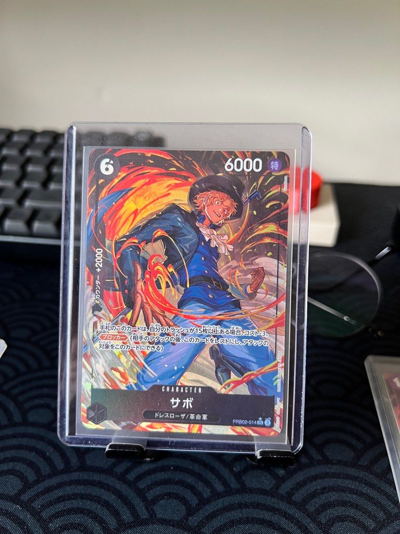 One Piece Card Game - Sabo , Hobbies & Toys, Toys & Games on Carousell