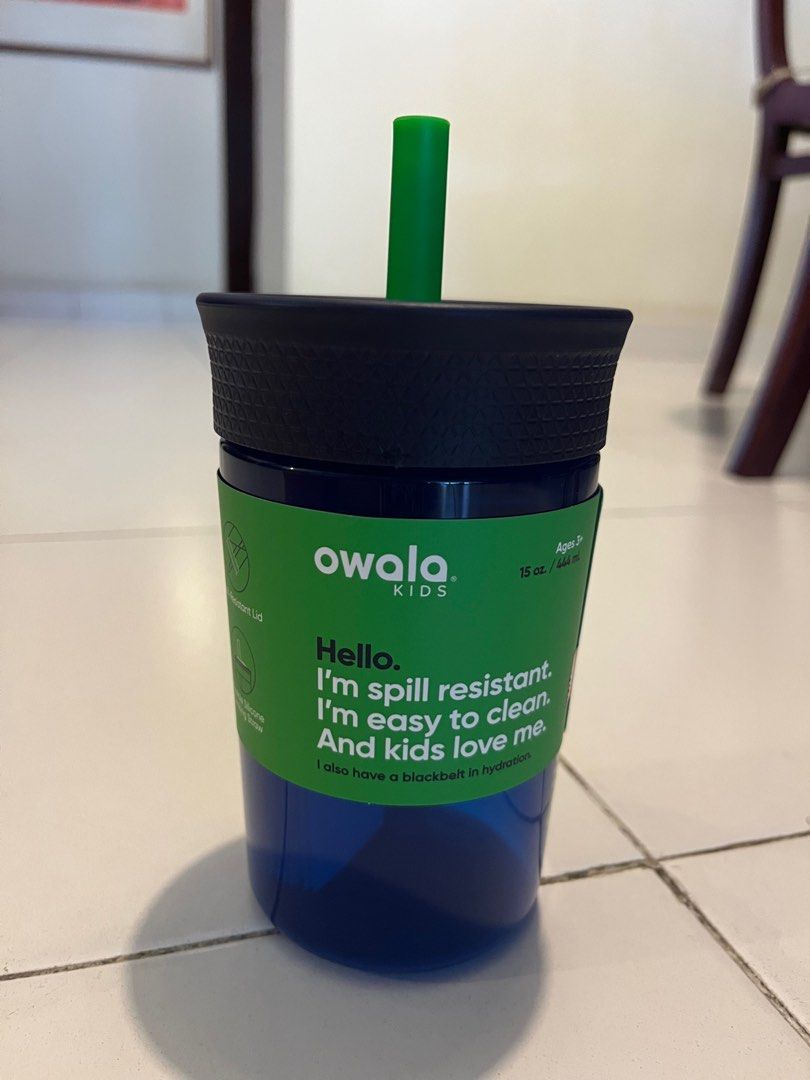 Owala Kids tumbler - 15 oz, Furniture & Home Living, Kitchenware ...