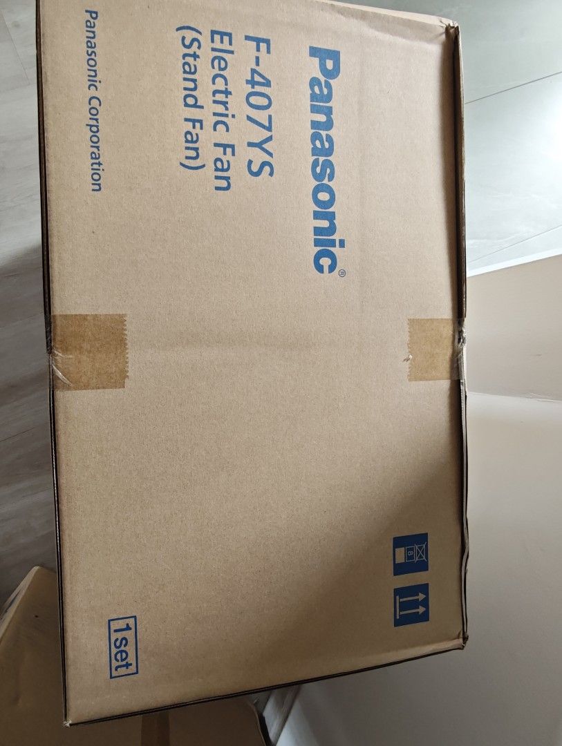 Panasonic F-407YS Electric Stand Fan, Furniture & Home Living, Lighting ...