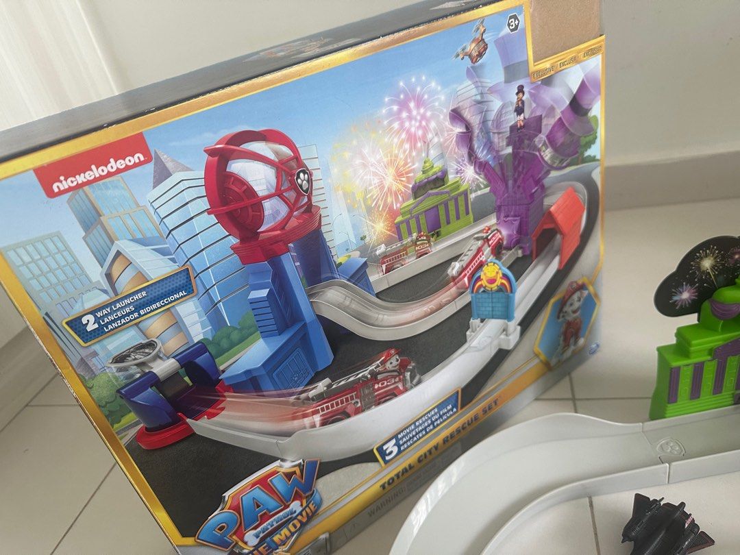 Paw Patrol The Movie Total City Rescue Set, Hobbies & Toys, Toys ...