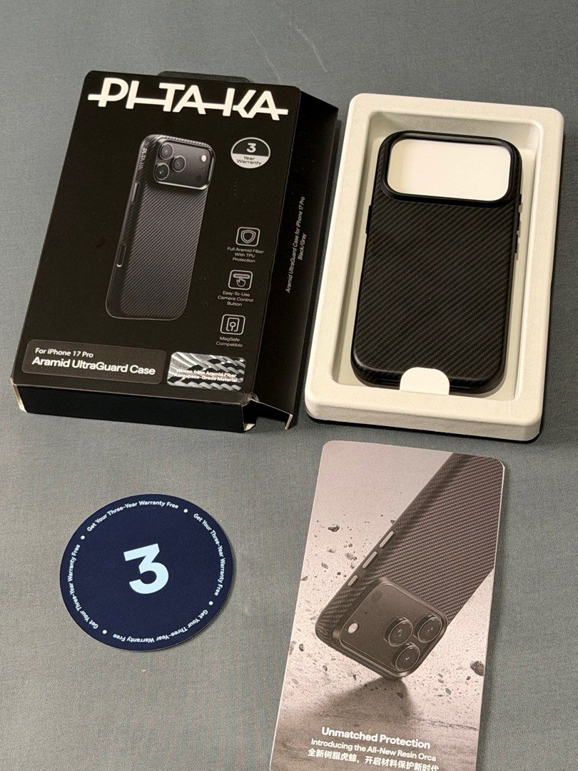 Pitaka Ultra Guard Iphone 17 pro (not max), Mobile Phones & Gadgets ...
