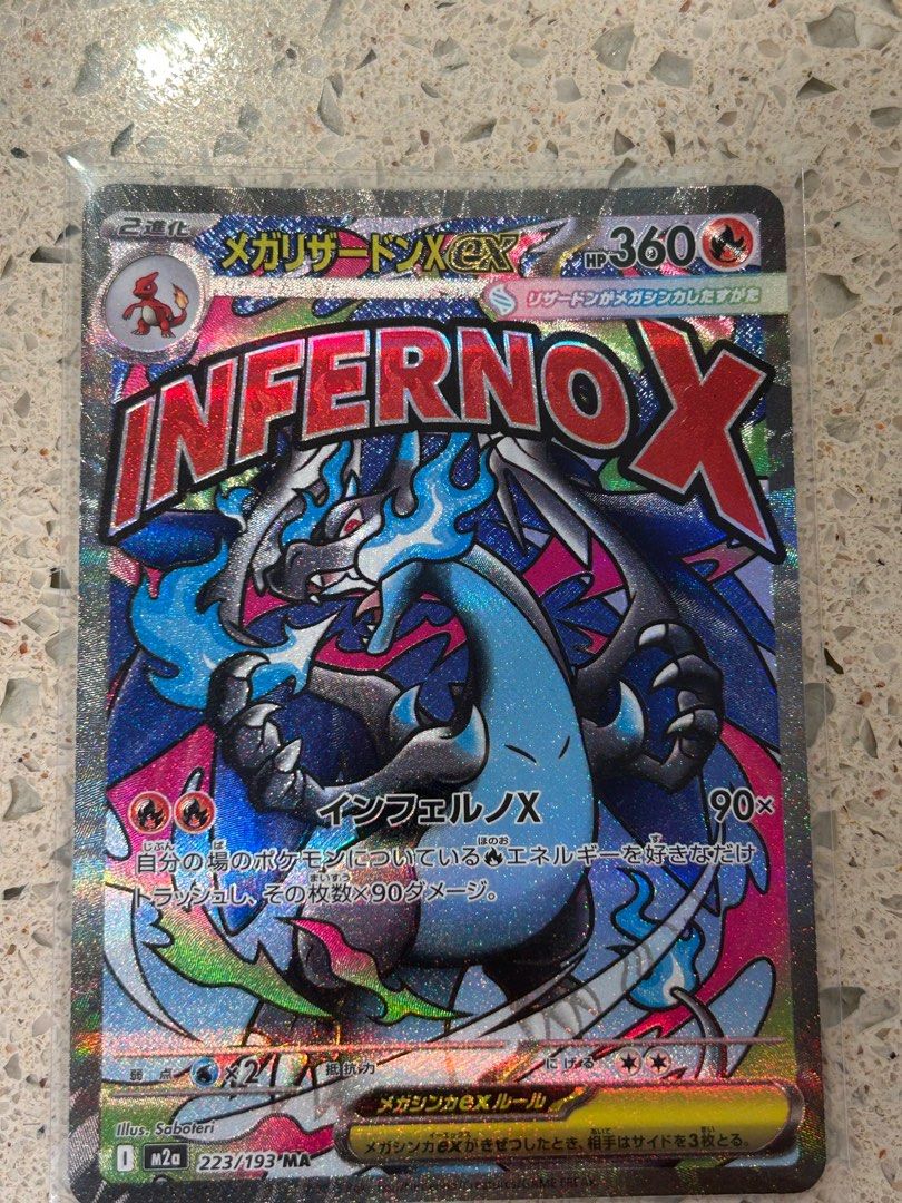 Pokemon Card - Mega Charizard EX Inferno X, Hobbies & Toys, Toys ...