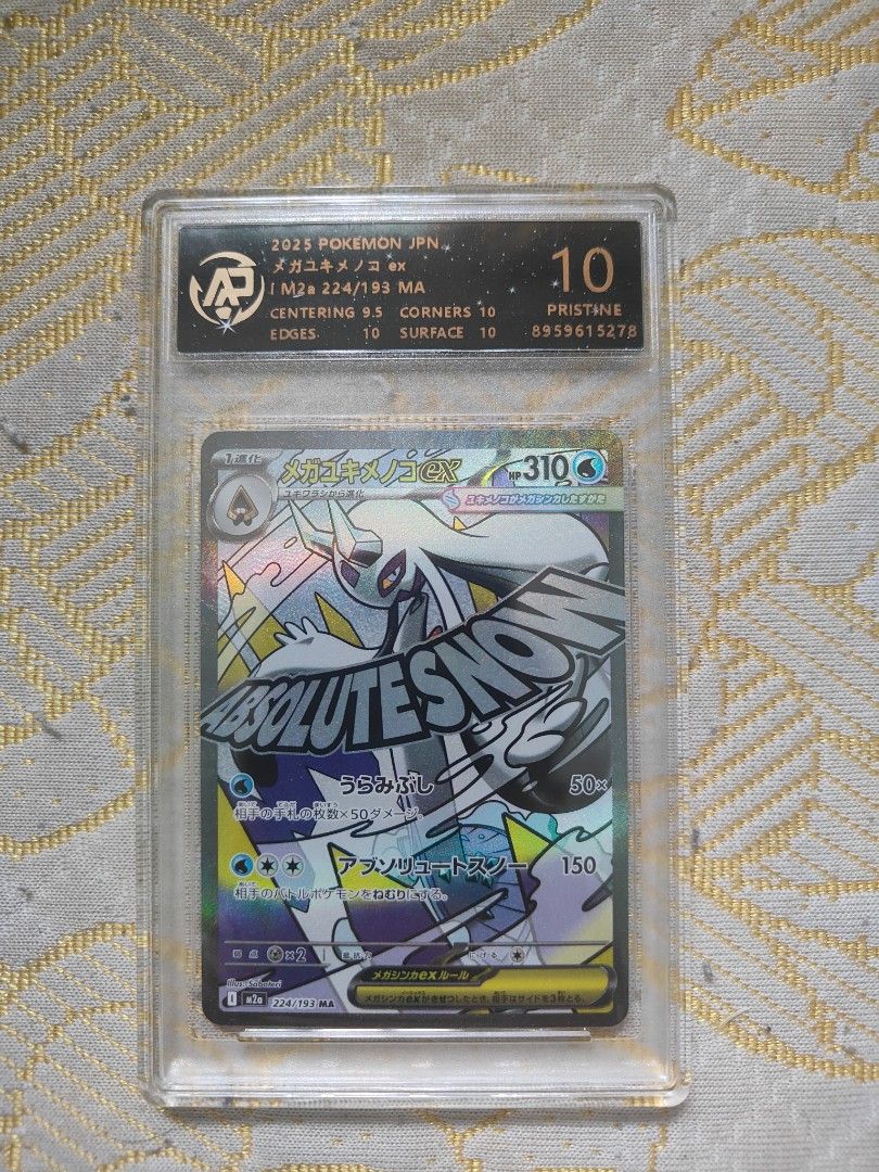 Pokemon Card - Mega Yukino EX - PSA 10, Hobbies & Toys, Toys & Games on ...
