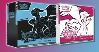 Black Bolt White Flare Pokemon Center ETB Set, Hobbies & Toys, Toys ...