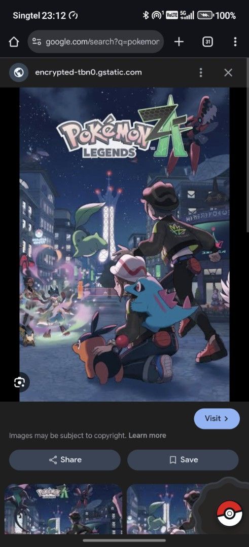 Pokemon Legends: Z-A- Nintendo Switch Game, Video Gaming, Video Games ...
