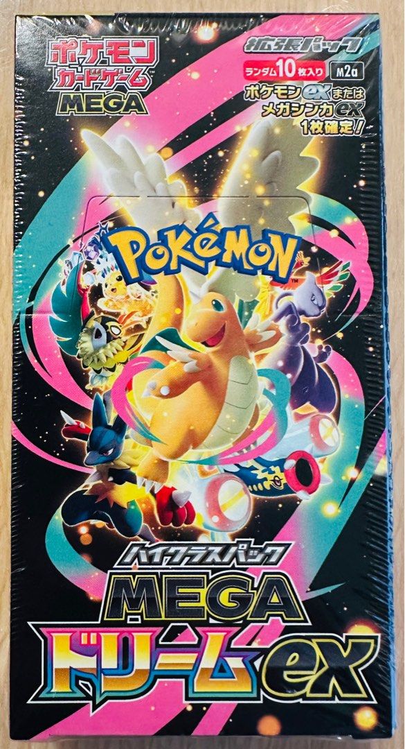 Pokemon Mega Dream EX Japanese Sealed Booster Box, Hobbies & Toys, Toys ...