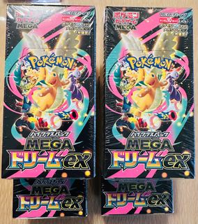 Unshrinked Japanese Pokemon Card Game MEGA Dream EX Booster Box ...