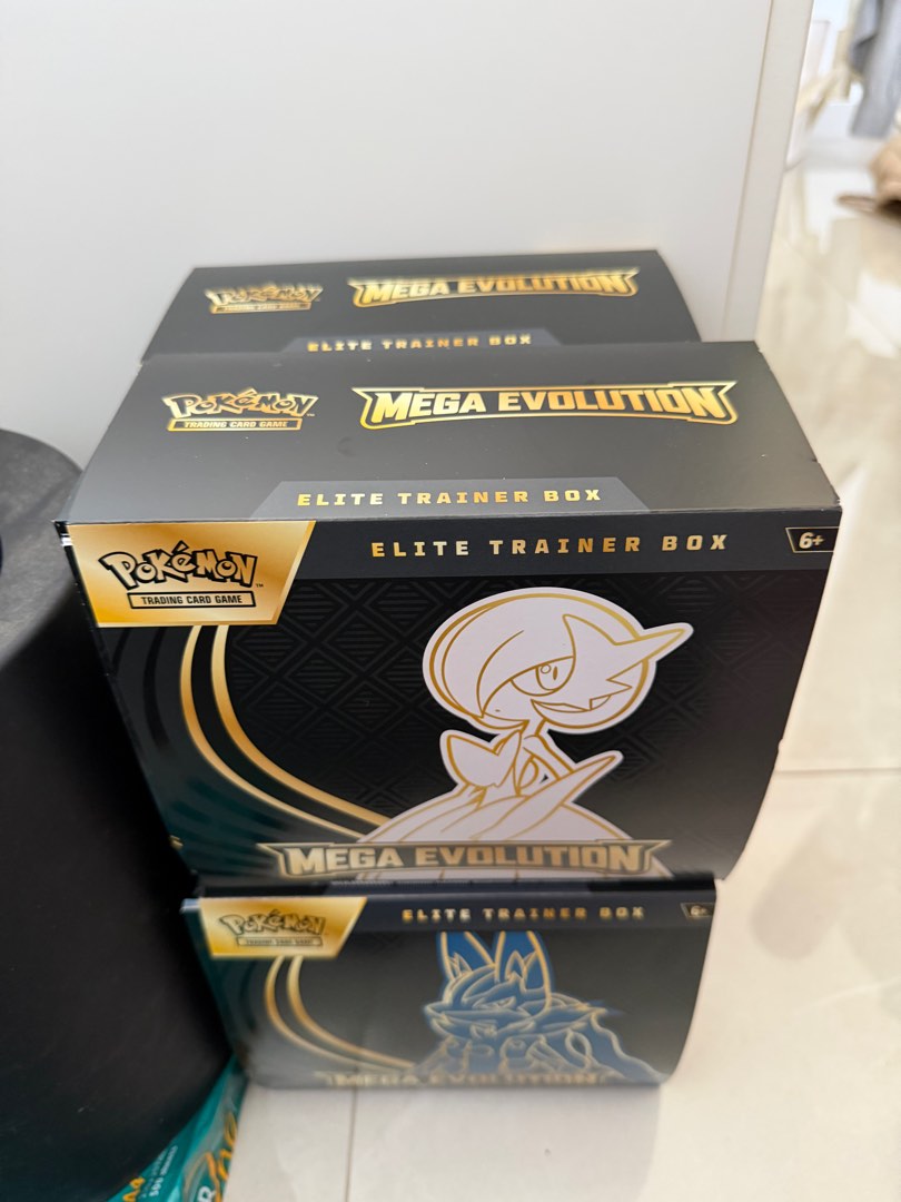 Pokemon Mega Evolution Elite Trainer Box and accessories only, Hobbies ...