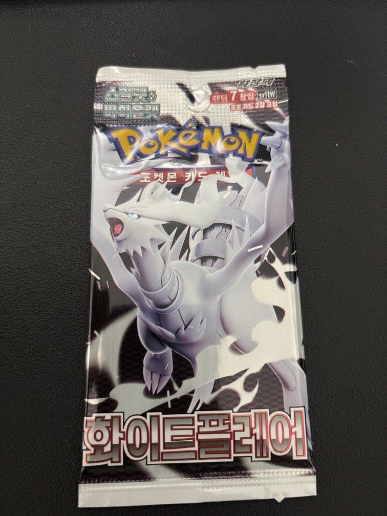 Pokemon White Flare KOREAN Booster Pack, Hobbies & Toys, Memorabilia ...