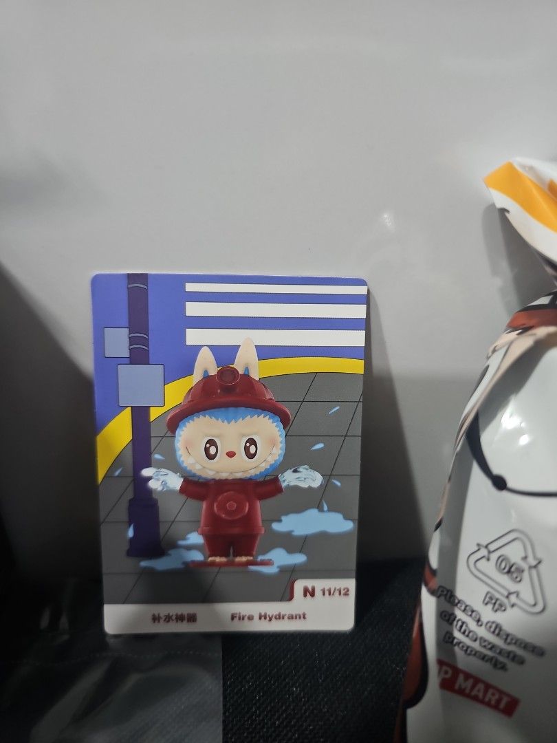 Pop Mart Almost Hidden The Monsters Fire Hydrant, Hobbies & Toys, Toys ...