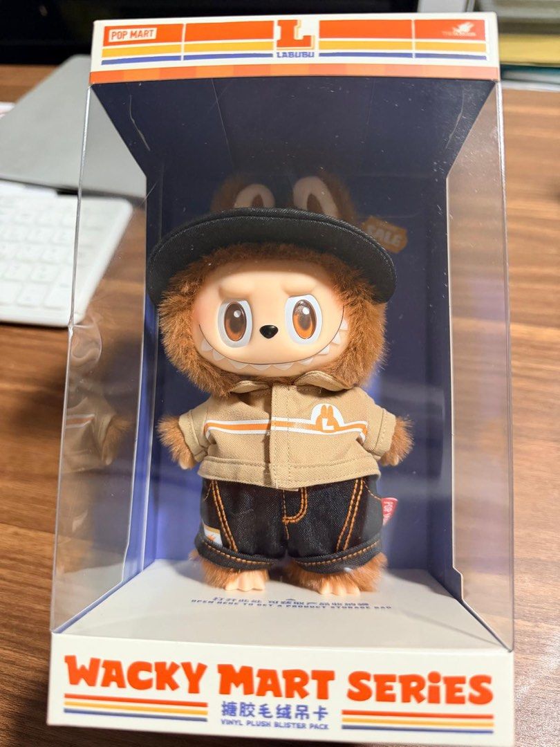 POP MART LABUBU WACKY MART Series Plush, 興趣及遊戲, 玩具 & 遊戲類 - Carousell