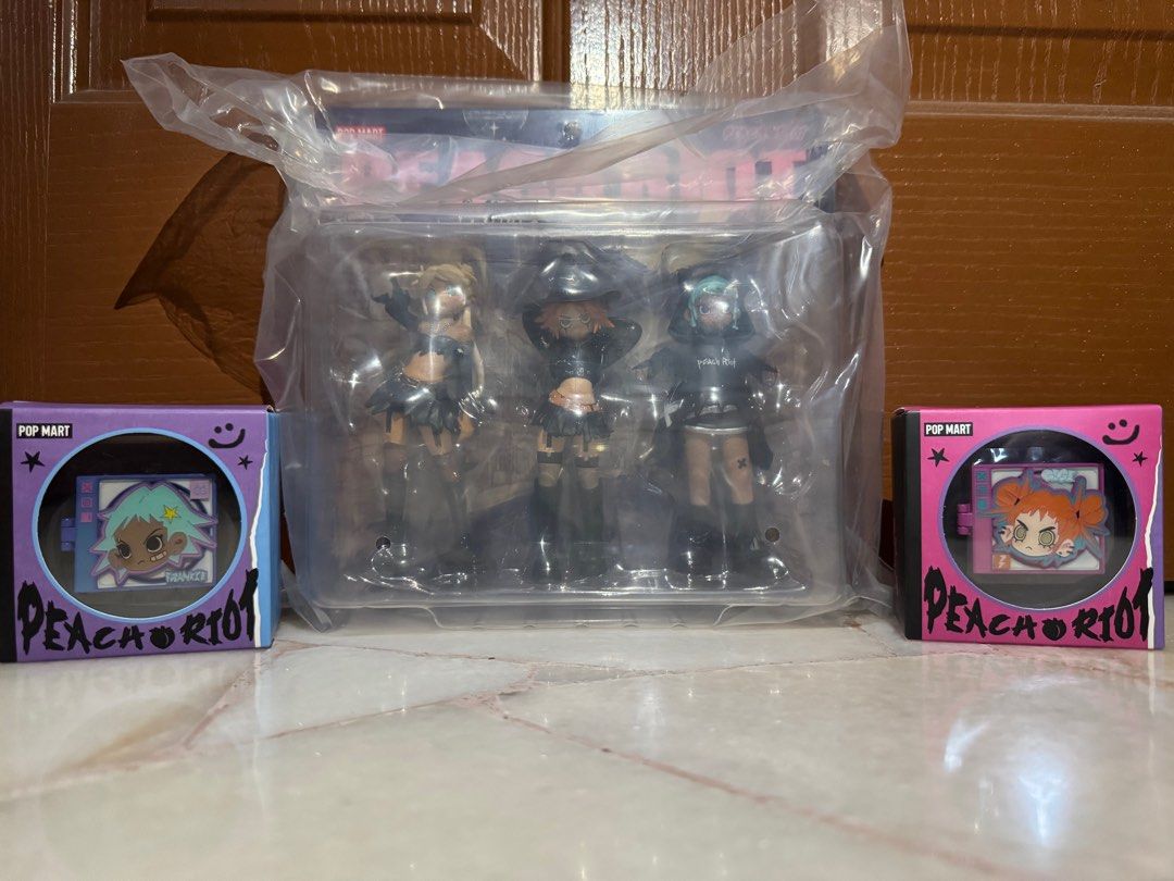 POP MART Peach Riot Series Figures, Hobbies & Toys, Toys & Games on ...