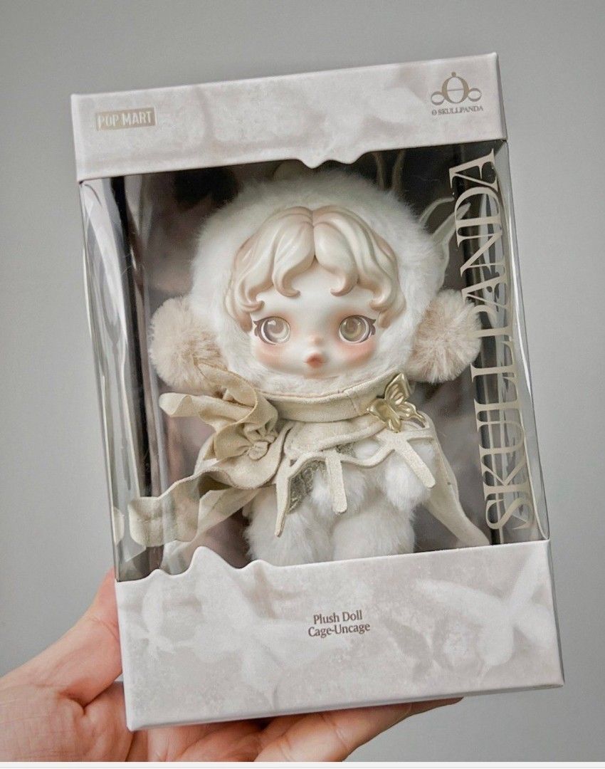 Pop Mart Skullpanda Cage-Uncage Plush Doll, Hobbies & Toys, Toys ...