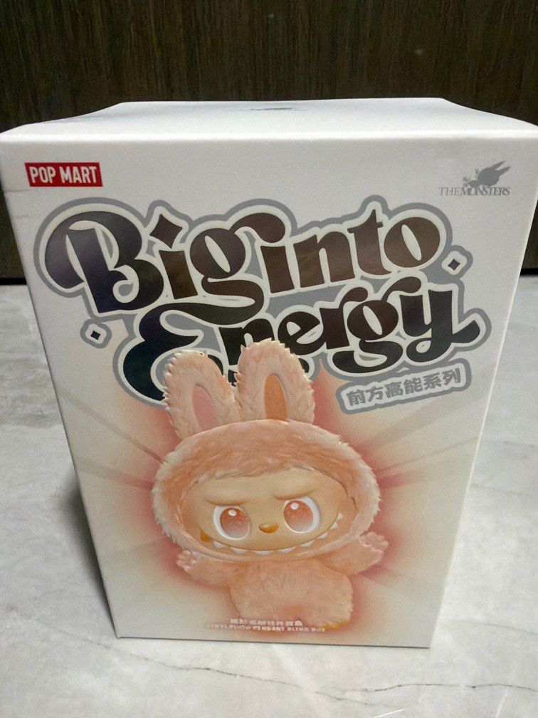 Popmart THE MONSTERS Big into Energy Series-Vinyl Plush Pendant Blind ...
