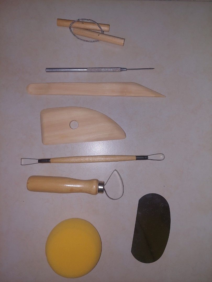 8 pcs Pottery/Clay Sculpting Tools Set, Hobbies & Toys, Stationery ...