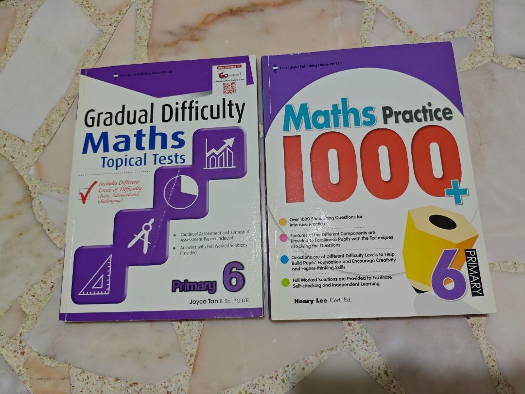 Primary 6 Maths Practice 1000 + Topical Tests, Hobbies & Toys, Books ...