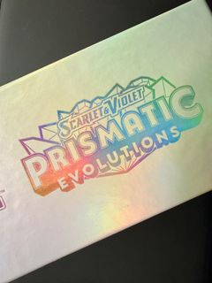 Pokemon Prismatic Evolutions Super Premium collection, Hobbies & Toys ...