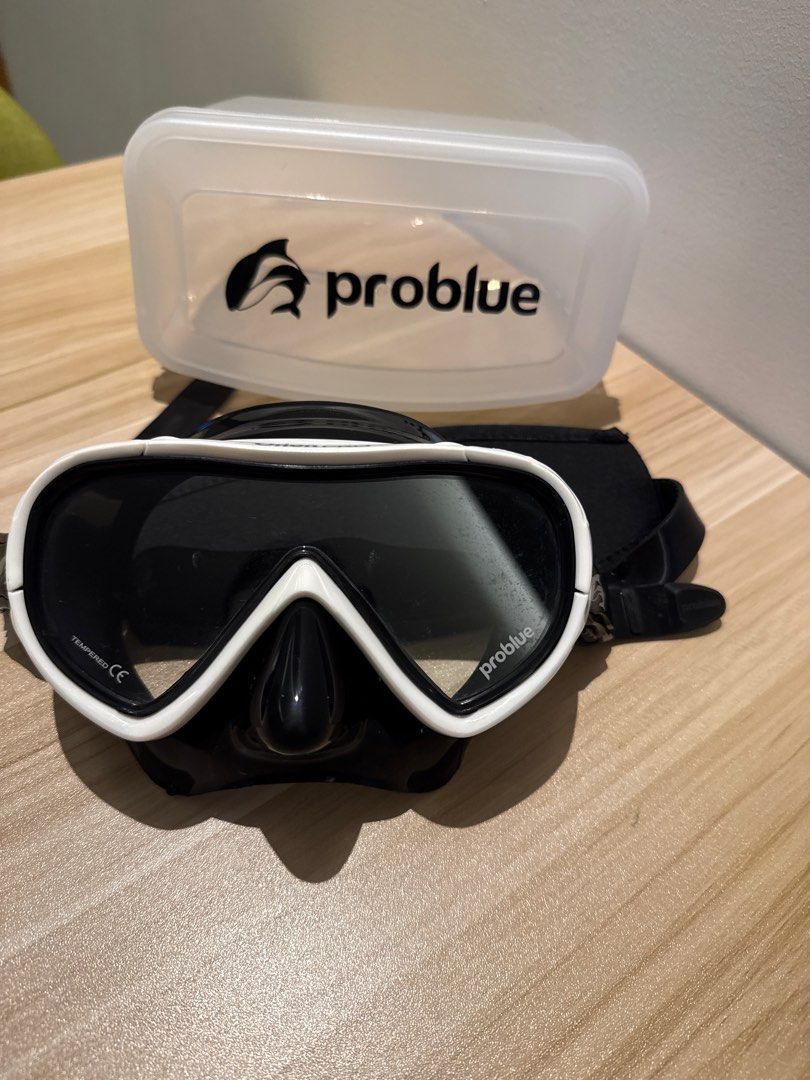 Problue Orion Pro Scuba Diving Mask, Sports Equipment, Sports & Games ...