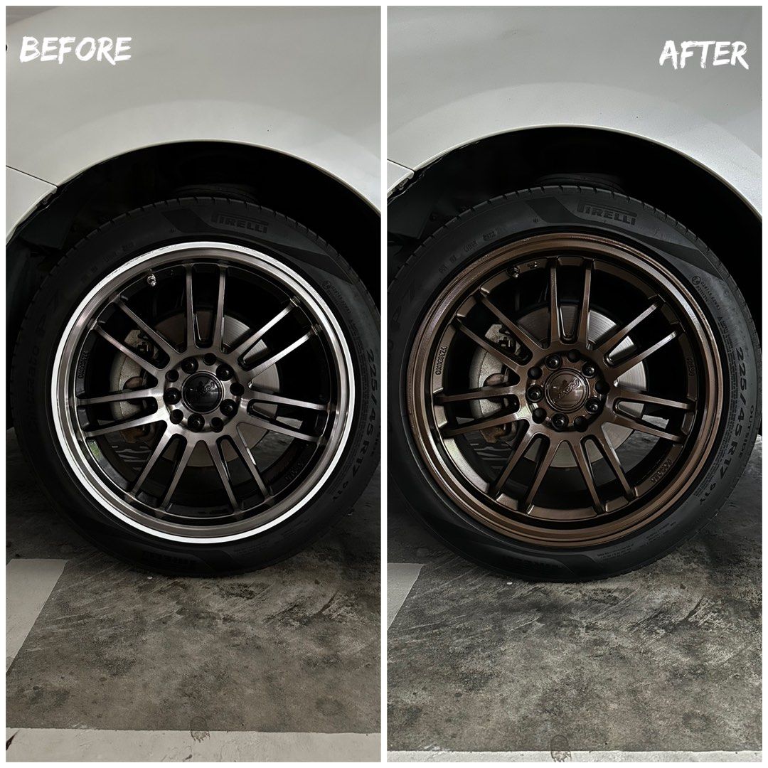 PROMO 🔥 RIM SPRAY / KURB RASH REPAIR / CALIPER SPRAY / DECHROME ...