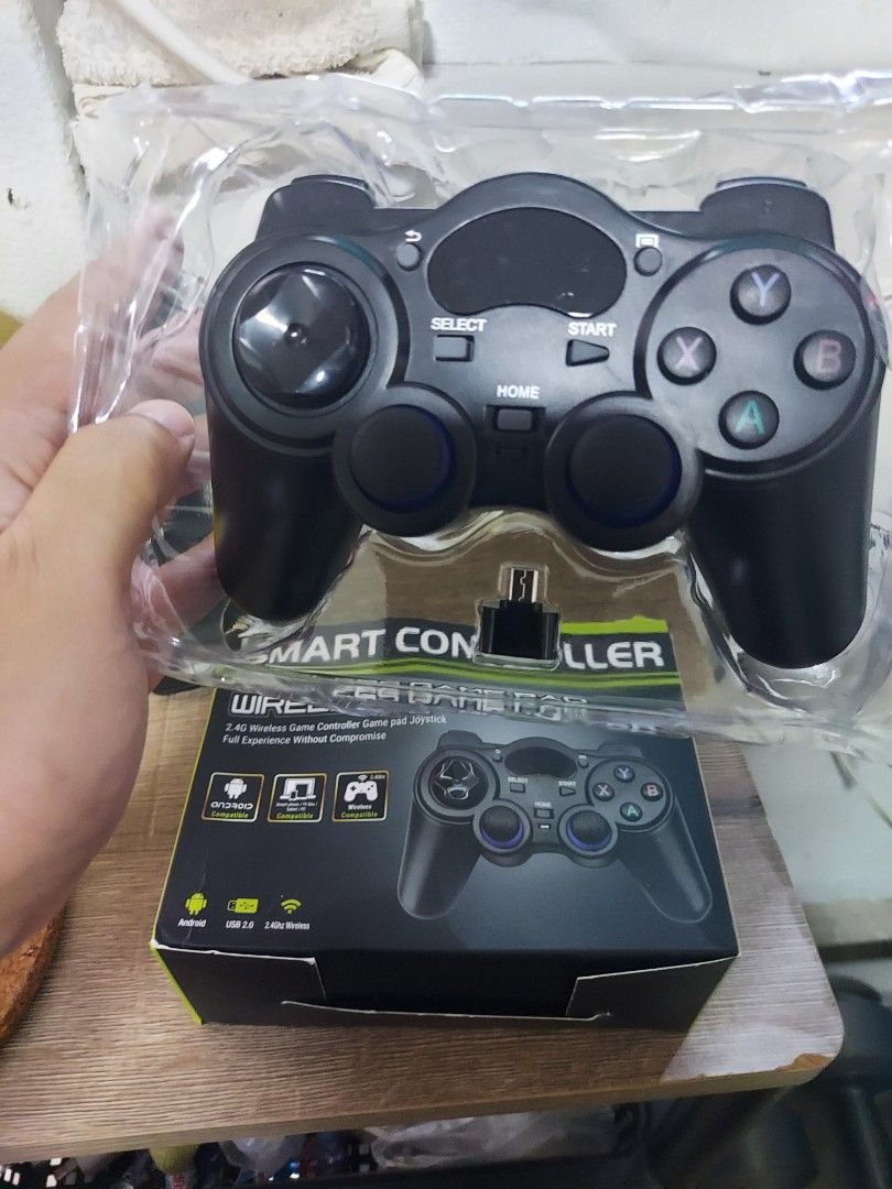 Wireless PC controller PS style steam controller, Video Gaming, Gaming ...