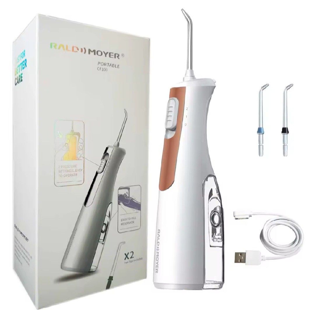 Raldmoyer Portable Dental Water Jet CF100, Beauty & Personal Care, Oral ...