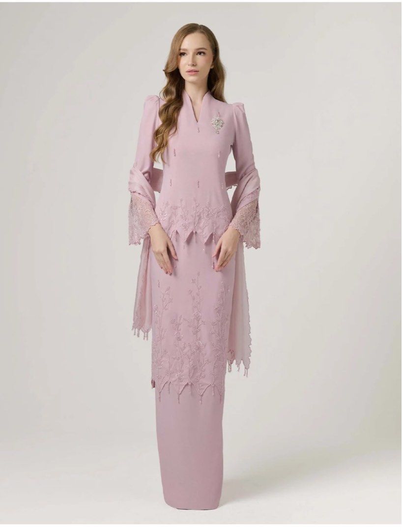 RENT | SEWA BAJU TUNANG | BAJU KONVO | QISZAR ELITH PREMIUM - BLUSH ...