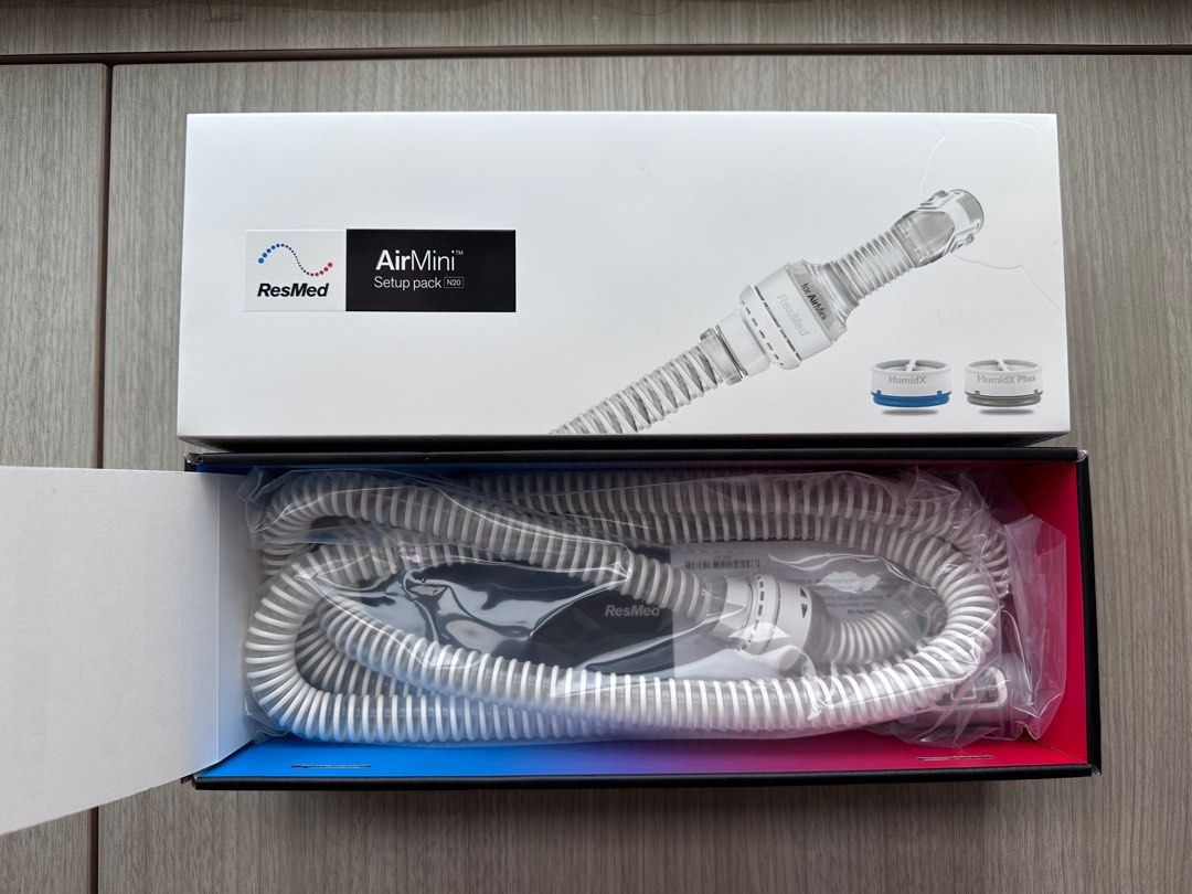 ResMed AirMini CPAP Machine - Complete Set, Health & Nutrition, Medical ...