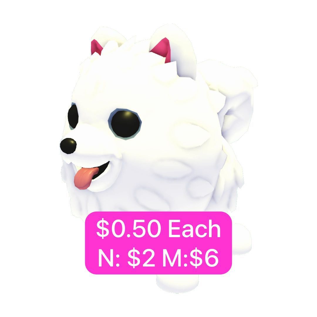 Roblox Adopt Me Samoyed, Video Gaming, Gaming Accessories, In-Game ...