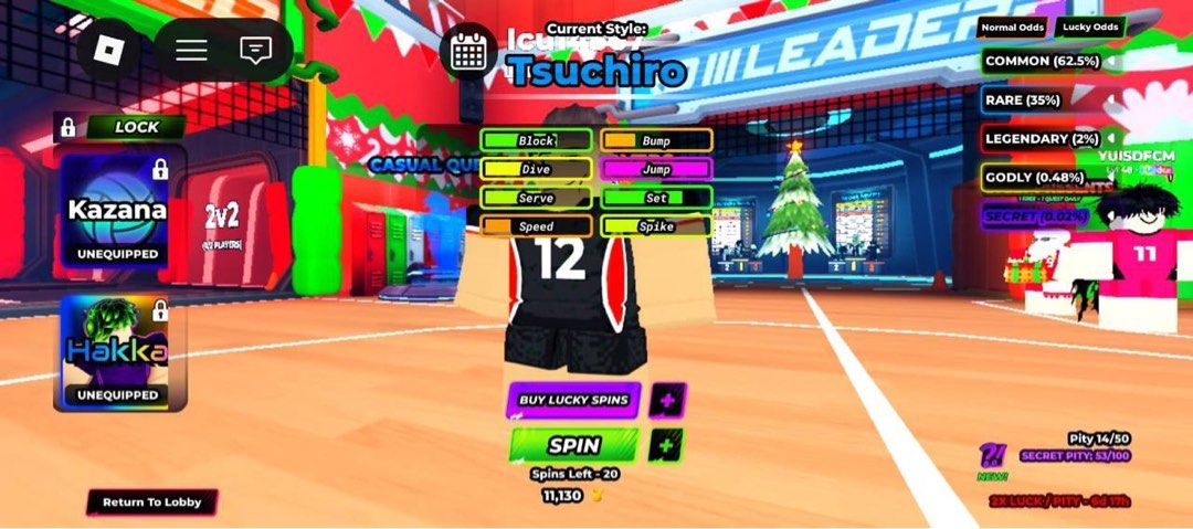 Roblox x Volleyball Legends (VBL) - Supernova Sfx ft Tsh Kazana Hakka ...