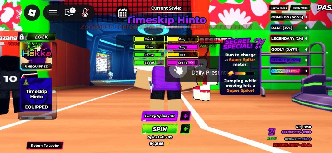 Roblox x Volleyball Legends (VBL) - Supernova Sfx ft Tsh Jinko Hakka ...