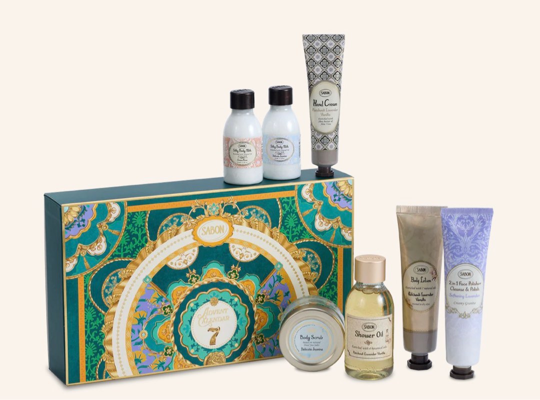 Sabon limited Edition advent gift set, Beauty & Personal Care, Bath ...