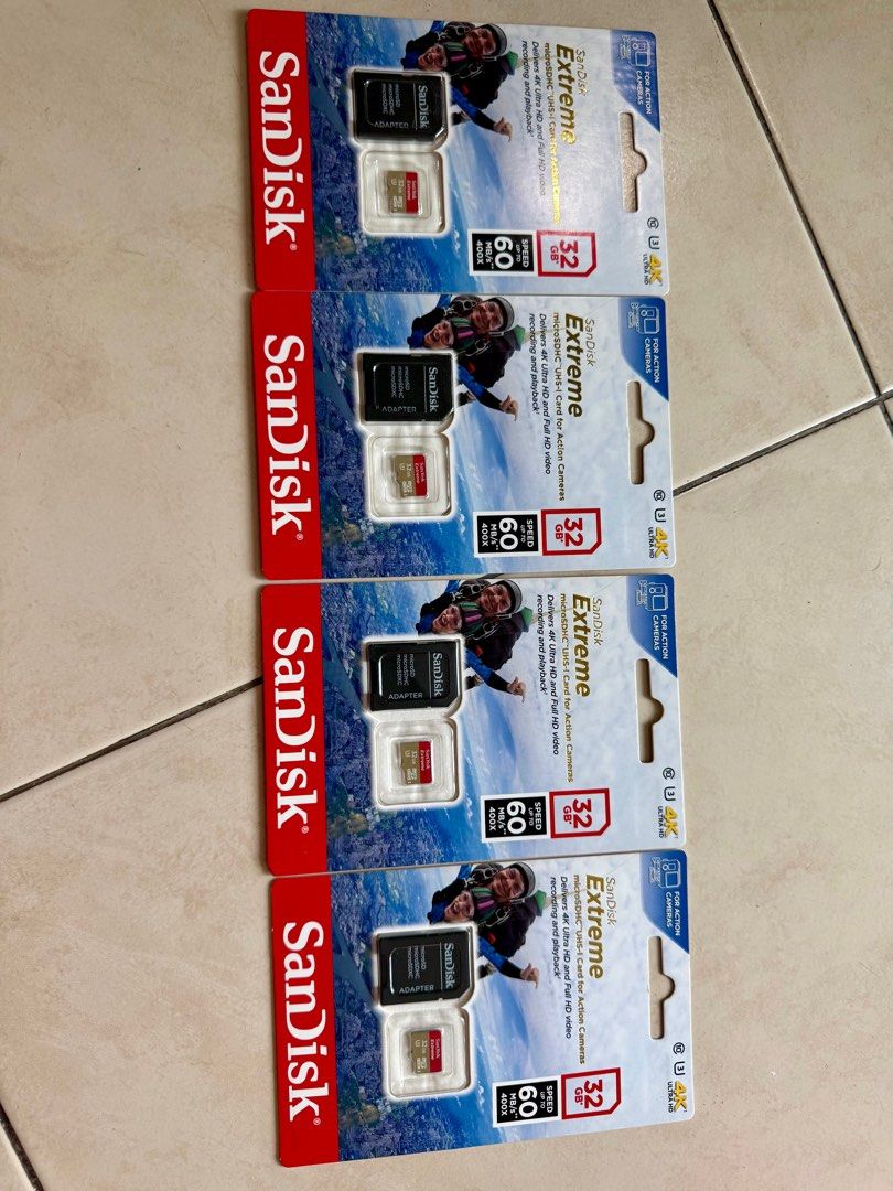 SanDisk Extreme 32GB SD Card, Mobile Phones & Gadgets, Mobile & Gadget ...