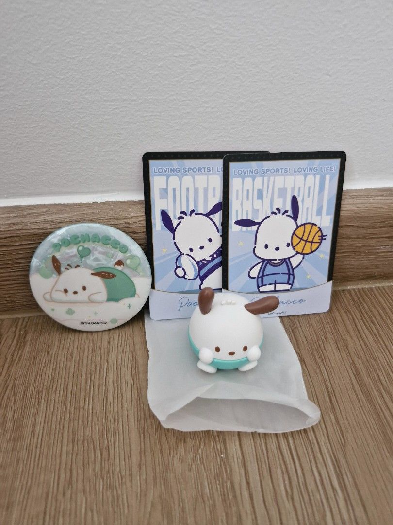 Sanrio assorted items - Pompompurin, Cinnamoroll, Pochacco, Hobbies ...