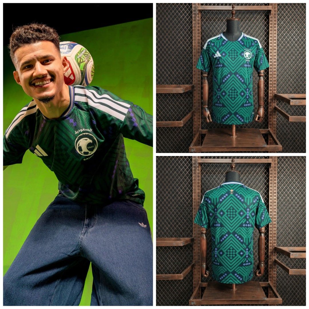 SAUDI ARABIA 25/26 HOME FAN ISSUE, Men's Fashion, Activewear on Carousell
